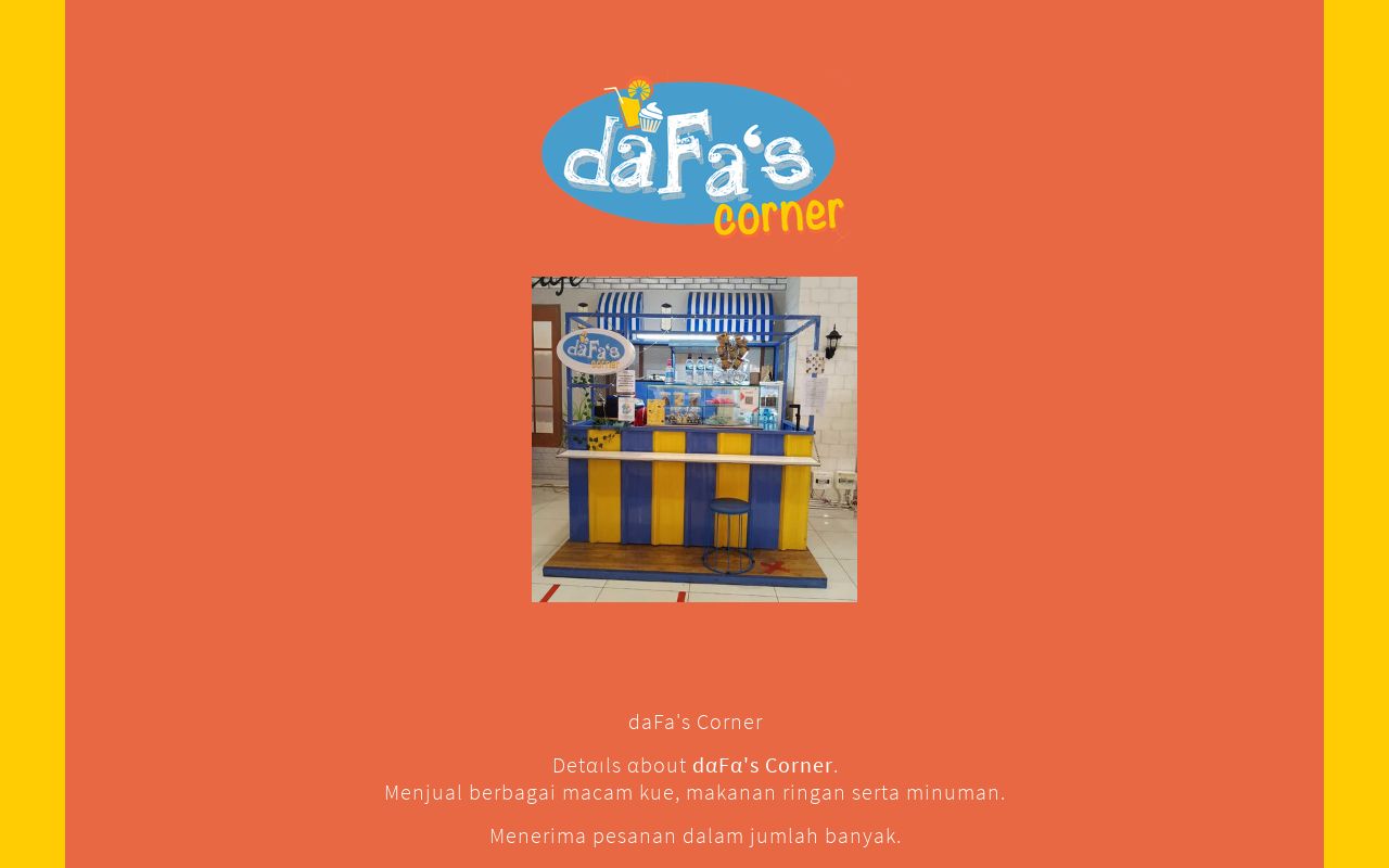 daFa's Corner Details